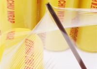 China 45cm 50cm Fresh Food PVC Cling Wrap Plastic Biodegradable Film For Food Packaging for sale