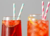 China 7.75in Party Durable Paper Drinking Straws Colorful Biodegradable Straws For Hot Drinks for sale