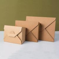 China Custom Logo Printing 337g 18g PE Kraft Paper Lunch Box Take Away Boxes For Food for sale