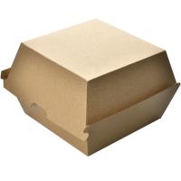 China 120 Deg Disposable Burger Boxes Packaging Burger Hamburger Packaging Box for sale