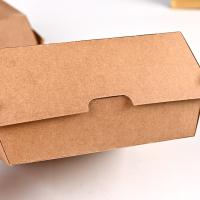 China 120 Deg Disposable Burger Boxes Packaging Burger Hamburger Packaging Box for sale
