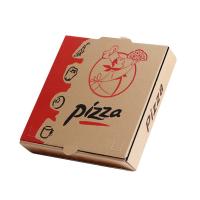 China 9 10 12inch Biodegradable Disposable Tableware Custom Printed Cardboard Pizza Box for sale