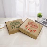 China 9 10 12inch Biodegradable Disposable Tableware Custom Printed Cardboard Pizza Box for sale