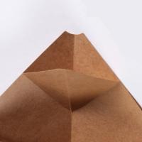 China Pe Coated French Fries Paper Disposable Cone Cups Kraft Paper Box With Sauce for sale