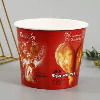 China 32oz 46oz 48oz Beverage Biodegradable Disposable Tableware Popcorn Fried Chicken Bucket for sale