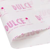China Sandwich Burger Paper Biodegradable Disposable Tableware Meat Wrapping Wax Coated Freezer Paper for sale