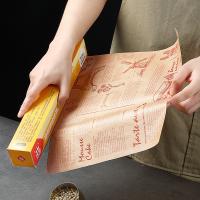 China 230C Non Stick Food Wrapping Parchment Paper Wrapping Silicone Baking Paper 30CMX10M for sale