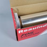 China Moisture Proof Catering Wrapping Biodegradable Disposable Tableware 28mm Aluminium Foil Roll for sale