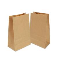 China Kraft Biodegradable Disposable Tableware Candy Paper Bag Without Handle BSCI for sale