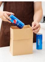 China Kraft Biodegradable Disposable Tableware Candy Paper Bag Without Handle BSCI for sale