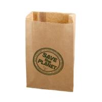 China 40gsm To 150gsm Eco Friendly Greaseproof Fast Food Paper Bag CMYK For Oil Food for sale