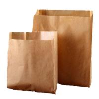 China 40gsm To 150gsm Eco Friendly Greaseproof Fast Food Paper Bag CMYK For Oil Food for sale