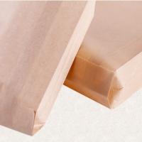 China 40gsm To 150gsm Eco Friendly Greaseproof Fast Food Paper Bag CMYK For Oil Food for sale