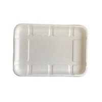 China Fruit Sugarcane Bagasse Pulp Weddings Vegetable Disposable Meat Microwave Safe Tray for sale