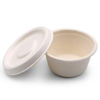 China 1oz 2oz 4oz Paper Soup Disposable Salad Bowls With Lids Portion Cups for sale