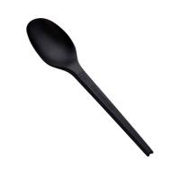 China Utensils Compostable Party Tableware CPLA Cutlery Set Fork 165mm Knife Spoon With Napkin for sale