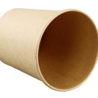 China PE Coated 8oz 12oz Disposable Paper Cup Soup Serving Paper Party Bowls For Hot Cold Food for sale