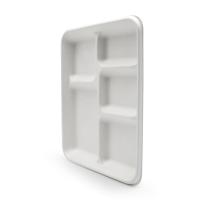 China Harmless Compostable Party Tableware Sugarcane Bagasse Disposable Christmas Tray for sale