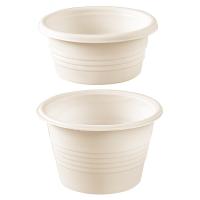 China 4OZ Disposable Cornstarch Tableware Seasoning Sauce Portion Cups With Lids for sale