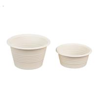 China 4OZ Disposable Cornstarch Tableware Seasoning Sauce Portion Cups With Lids for sale