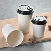 China Custom Logo Disposable Paper Cups Hot Drinking Tea 12oz 360ml Coffee Cups With Lids for sale