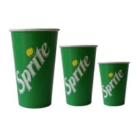 China 22oz 640ml PE PLA Cola Disposable Paper Cups Paper Cold Drink Cups 300gsm for sale