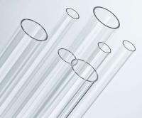 China Silk Screen Printing Clear Glass Tube Medicine Packing Borosilicate Glass Tubing for sale
