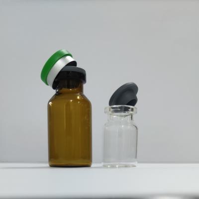 China ISO 14001 Borosil Vials 2ml Glass Vial With Rubber Stopper for sale