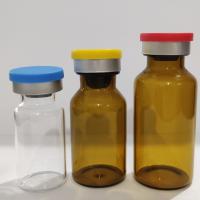 China vitraj fioloj kosmetika vitro botelo 20R klara tubular vial floto injekto botelo for sale