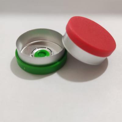 China 30mm Pharmaceutical Aluminum Plastic Cap For Injection Vial And Molded Bottle for sale