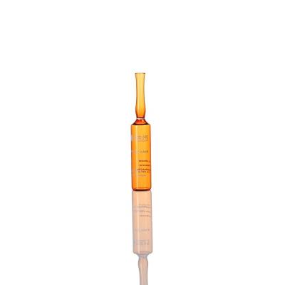 China 5ml clear amber   glass ampoule customized printing  medical cosmetic use for sale