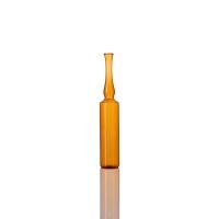 China Versatile 2ml Amber Borosilicate Glass Ampoule for Medical and Cosmetic Needs for sale