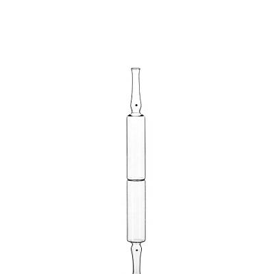China 1ml clear borosilicate  glass ampoule medical cosmetic use for sale