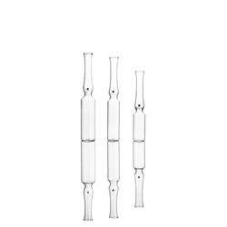 China Amber Clear Liquid Ampoule Hydrolytic Resistance For Medical Use 20ml for sale