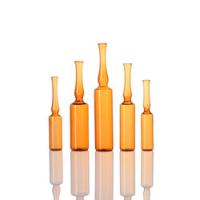 China 2ml Clear Amber Medicine Ampoule Neutral Borosilicate Tube for sale