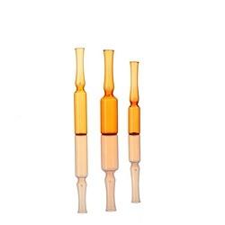 China Low Neutral Borosilicate Glass Ampoule Medical Cosmetic 1ml-25ml Clear amber ampoule for sale