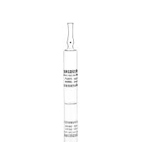 China 5ml clear hydrolytic resistance level 1  customized logo printing glass ampoule for sale
