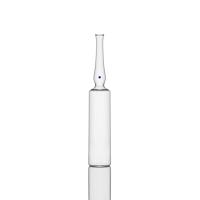 China ISO YBB Standard Liquid Ampoule Neutral Borosilicate Glass 25ml Clear Ampoule Screen Printing for sale