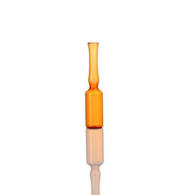 China ISO Borosilicate Glass Ampoule 3ml Clear Amber Ampoule For Chemicals for sale