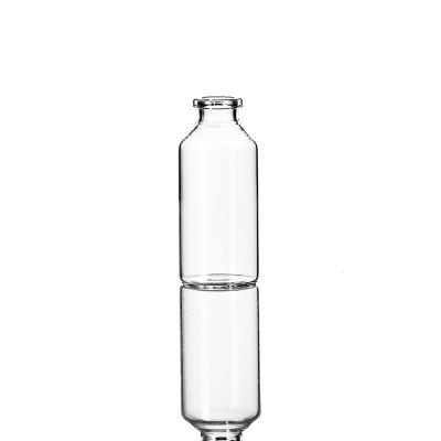China 15ml transparent low borosilicate glass tubular vial for pharmaceutical use for sale