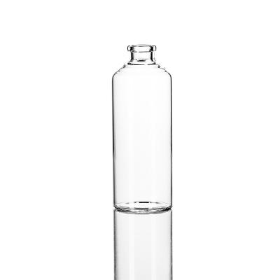China 30ml Clear Low Borosilicate Glass Vial Medical Injection Vial Silk Screen Printing for sale