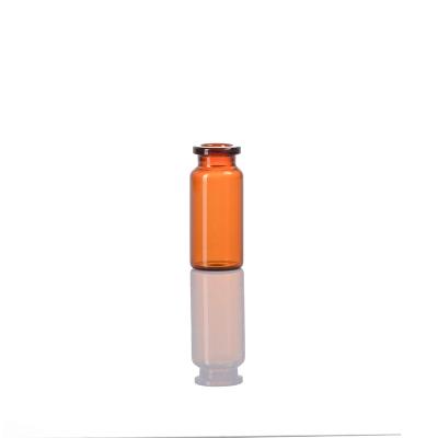 China 3ml Low Borosilicate Tubular Glass Vial Amber Medical Glass Vials for sale