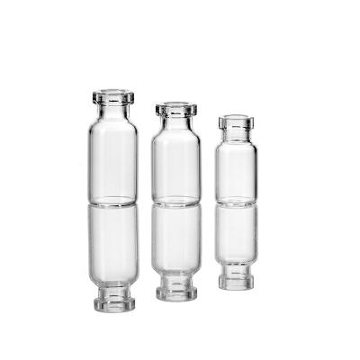 China 3ml clear amber neutral borosilicate tubular glass vial with superior hydrolytic resistance for sale