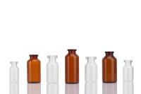 China USP Type I Borosilicate Glass Vial 7ml Medical Glass Vials with Rubber Stopper for sale