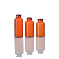 China 50R Neutral Borosilicate Clear Amber Tubular Glass Vial for sale