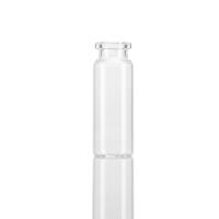 China 20ml Low Borosilicate Tubular Glass Vials Transparent for sale