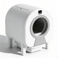 China Smart Self-Cleaning Cat Litter Box with APP Control 65L Odor Free for Cats up to 10kg for sale