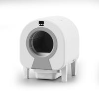 China Smart Self-Cleaning Cat Litter Box with APP Control 65L Odor Free for Cats up to 10kg for sale