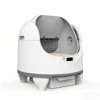 China Wholesale Automatic Self Cleaning Cat Litter Box 65L Large Capacity Odor Sealing Smart Pet Toilet OEM for sale