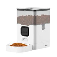 China Automatic Cat Feeder Bulk Wholesale Smart Pet Feeder WiFi App Control Portion Control Food Dispenser for sale